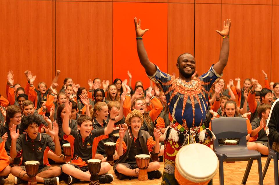African drumming performances school incursion - EdTripper